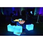 LED Cube Seat - Light up Glow cube chair | Eternity LED