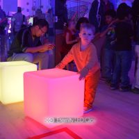 LED Cube Seat - Light up Glow cube chair | Eternity LED