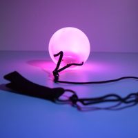 LED Poi Balls - spinning poi set