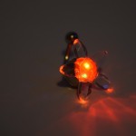 Light Up Belly Button Ring - Flower