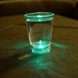 LED Light up Multicolor Shot glasses set (4pc) | Eternity LED