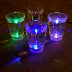 LED Light up Multicolor Shot glasses set (4pc) | Eternity LED