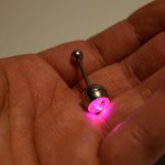 LED Light Up Tongue Piercing - Tongue Ring | Eternity LED