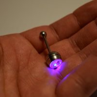 LED Light Up Tongue Piercing - Tongue Ring | Eternity LED