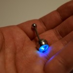 LED Light Up Tongue Piercing - Tongue Ring | Eternity LED