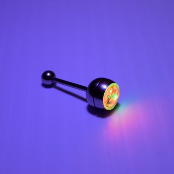 LED Light Up Tongue Piercing - Tongue Ring | Eternity LED